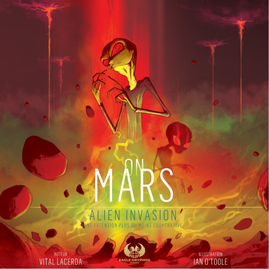 On Mars - Alien Invasion - Jeu de société - Tric Trac