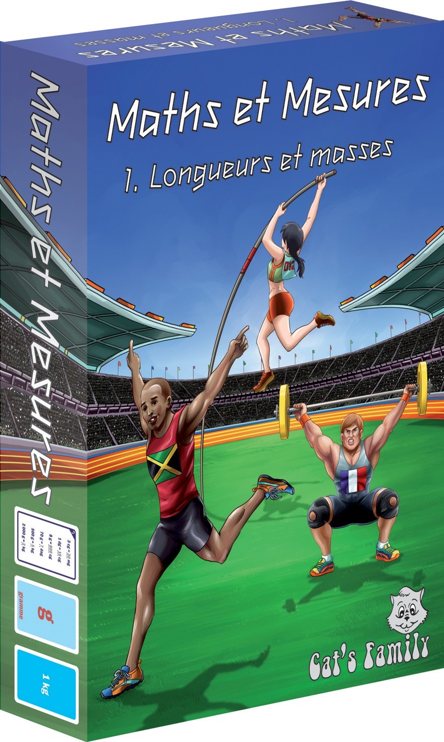 Maths et Mesures 1-Longueurs et masses - Jeu de société - Tric Trac