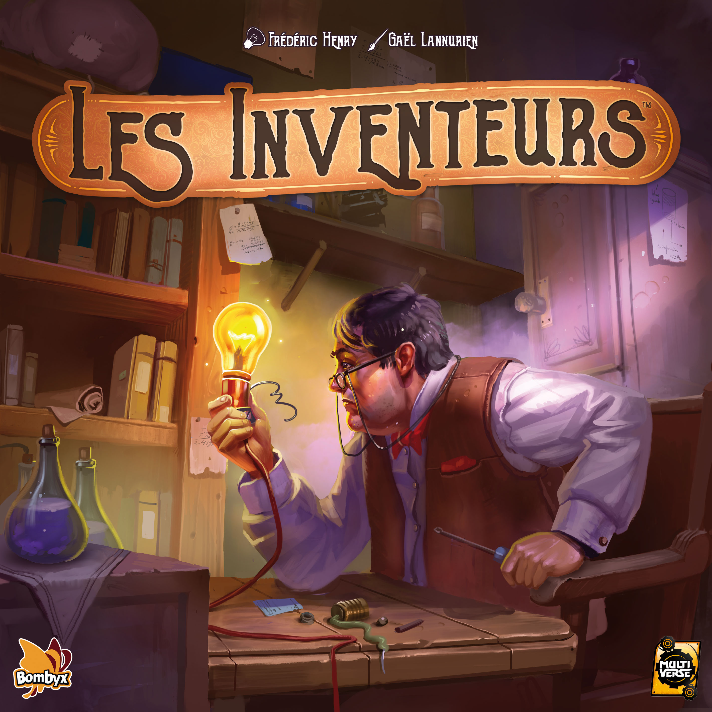 Les Inventeurs (2016) - Jeu de société - Tric Trac